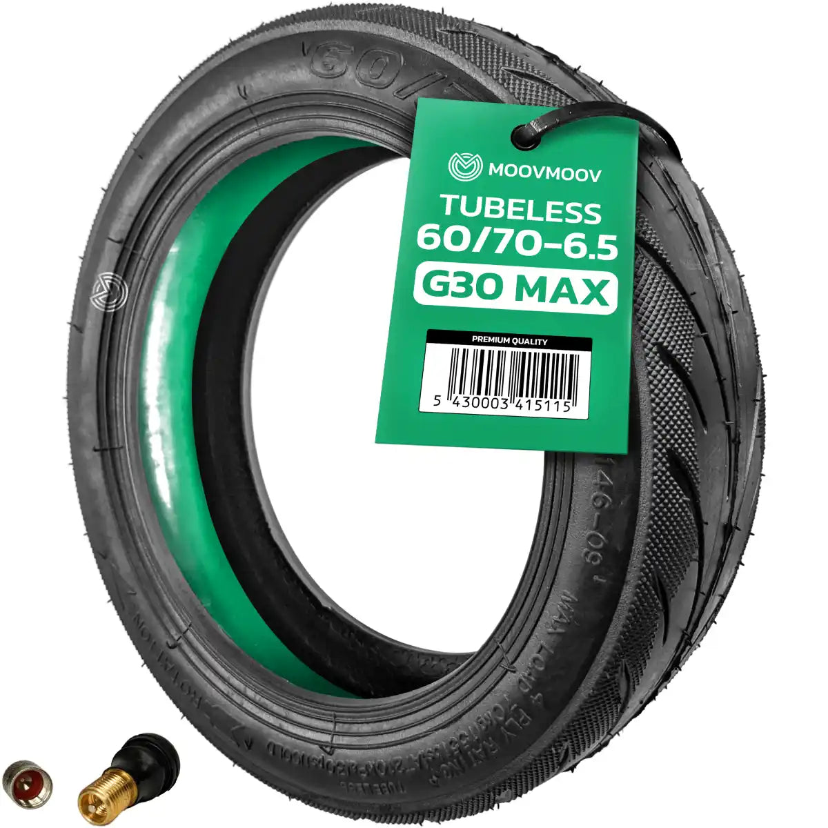 Pneu Tubeless 60/70-6.5 avec Gel Anti-crevaison | MOOVMOOV